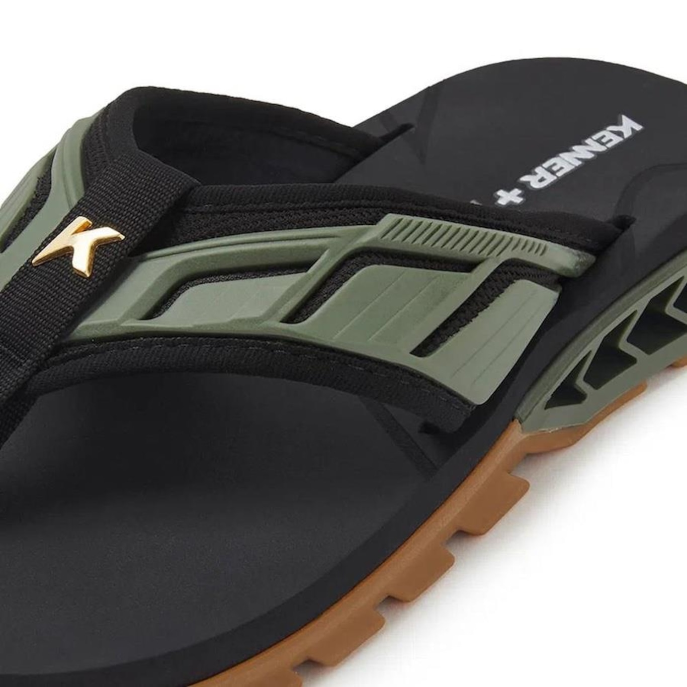 Chinelo Kenner Rakka Full Force L7 Caqui | Centauro