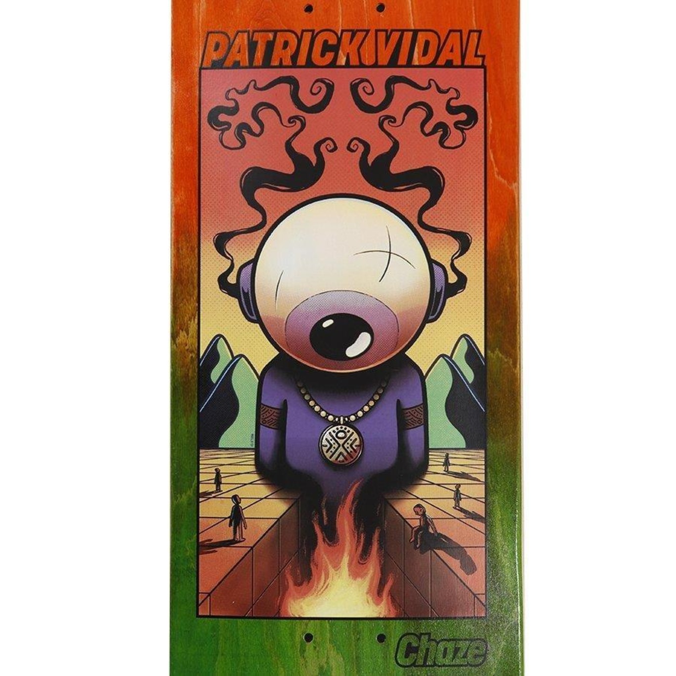 Shape Chaze Distopia Ii Patrick Vidal Maple Laranja/Verde Tamanho 8.0 | Centauro