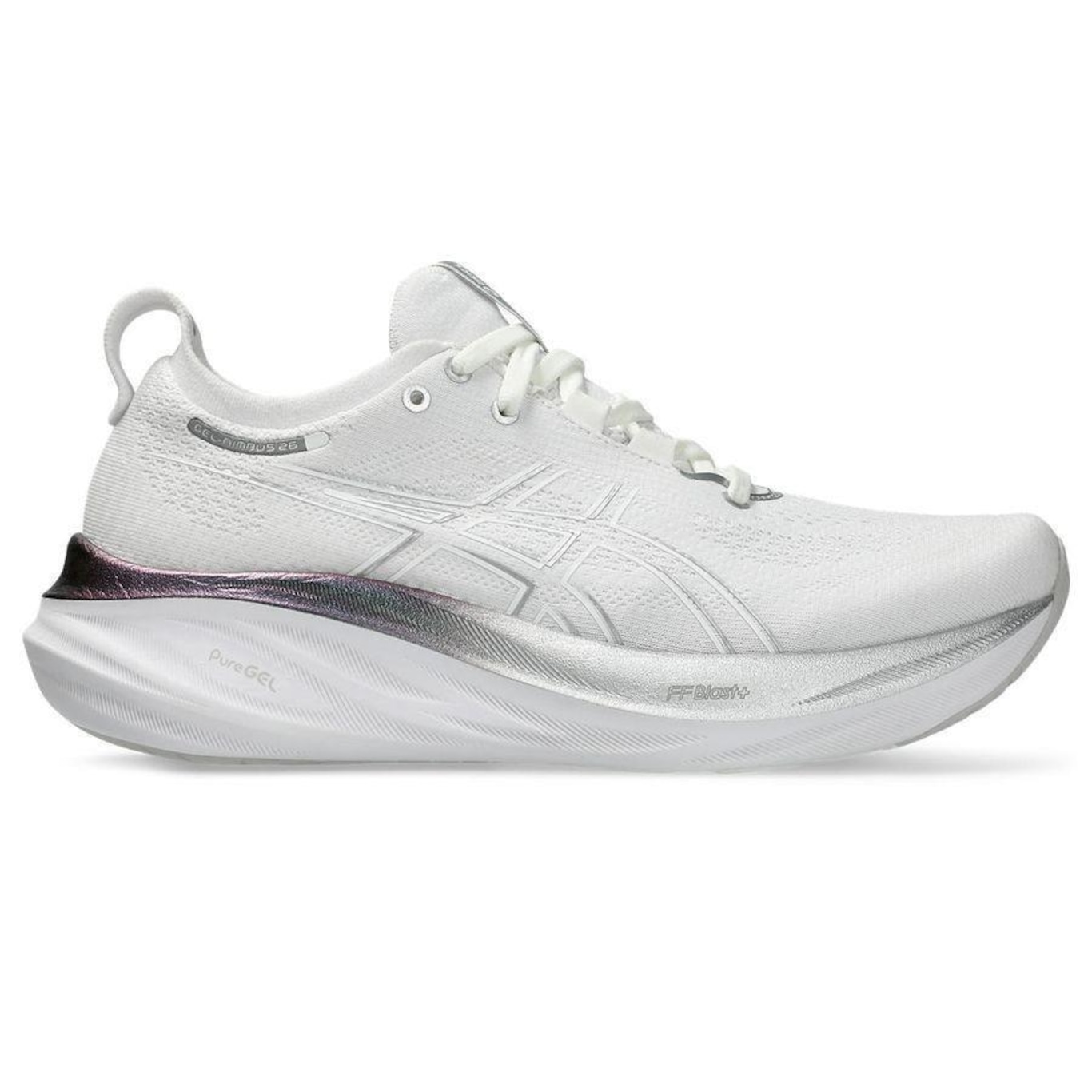 Tênis Asics Gel-Nimbus 26 Platinum - Feminino | Centauro