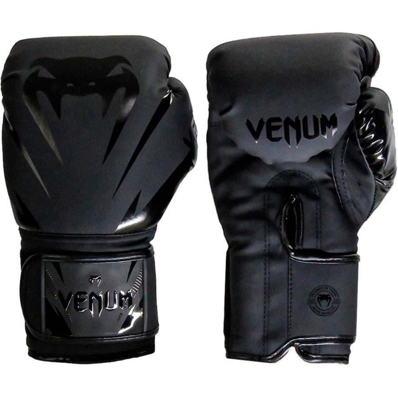 Kit Box Venum New Impact Evo Luva Bandagem E Bucal Preto | Centauro