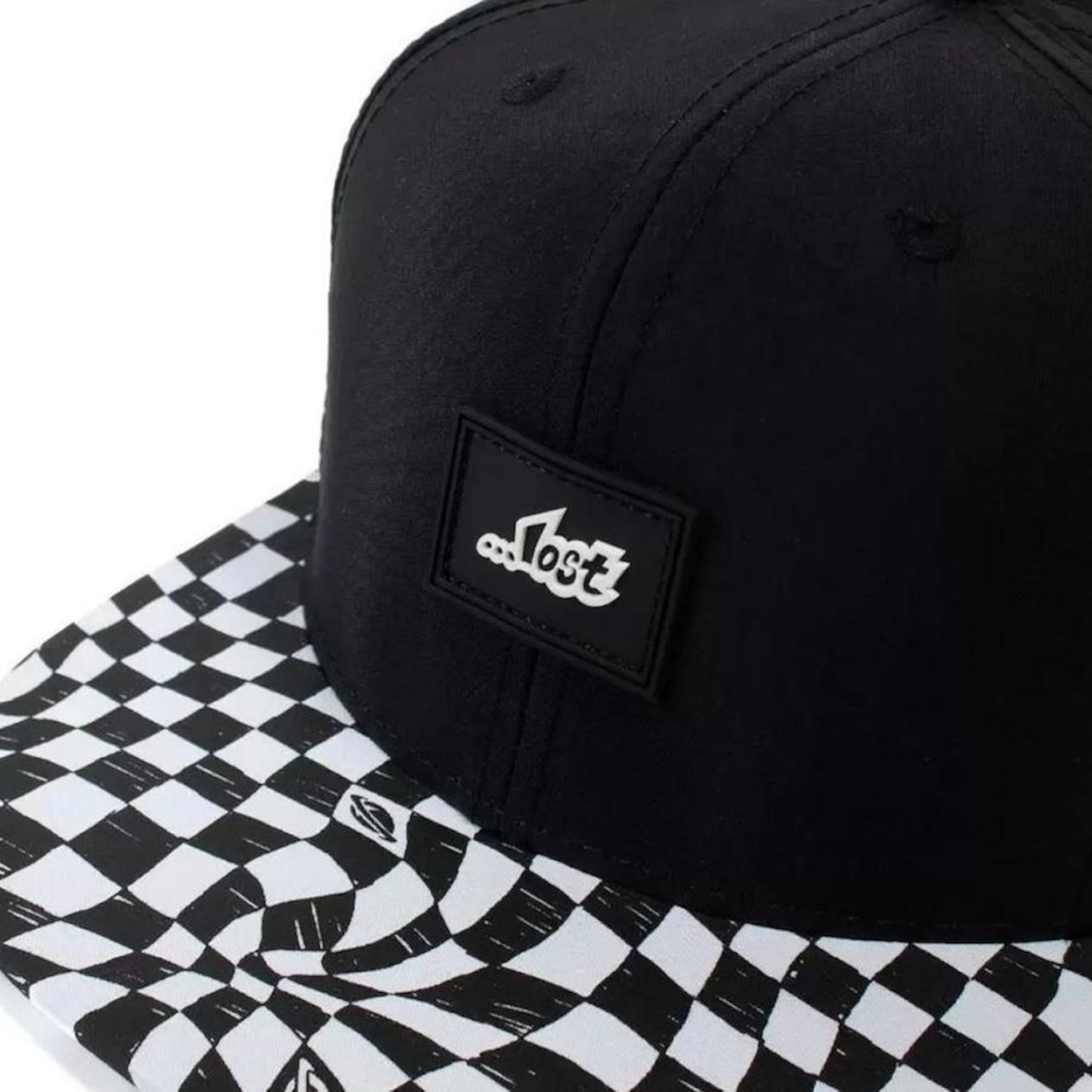 Boné Aba Reta Lost Snap Back Wave Grid Sm24 - Snapback - Adulto | Centauro