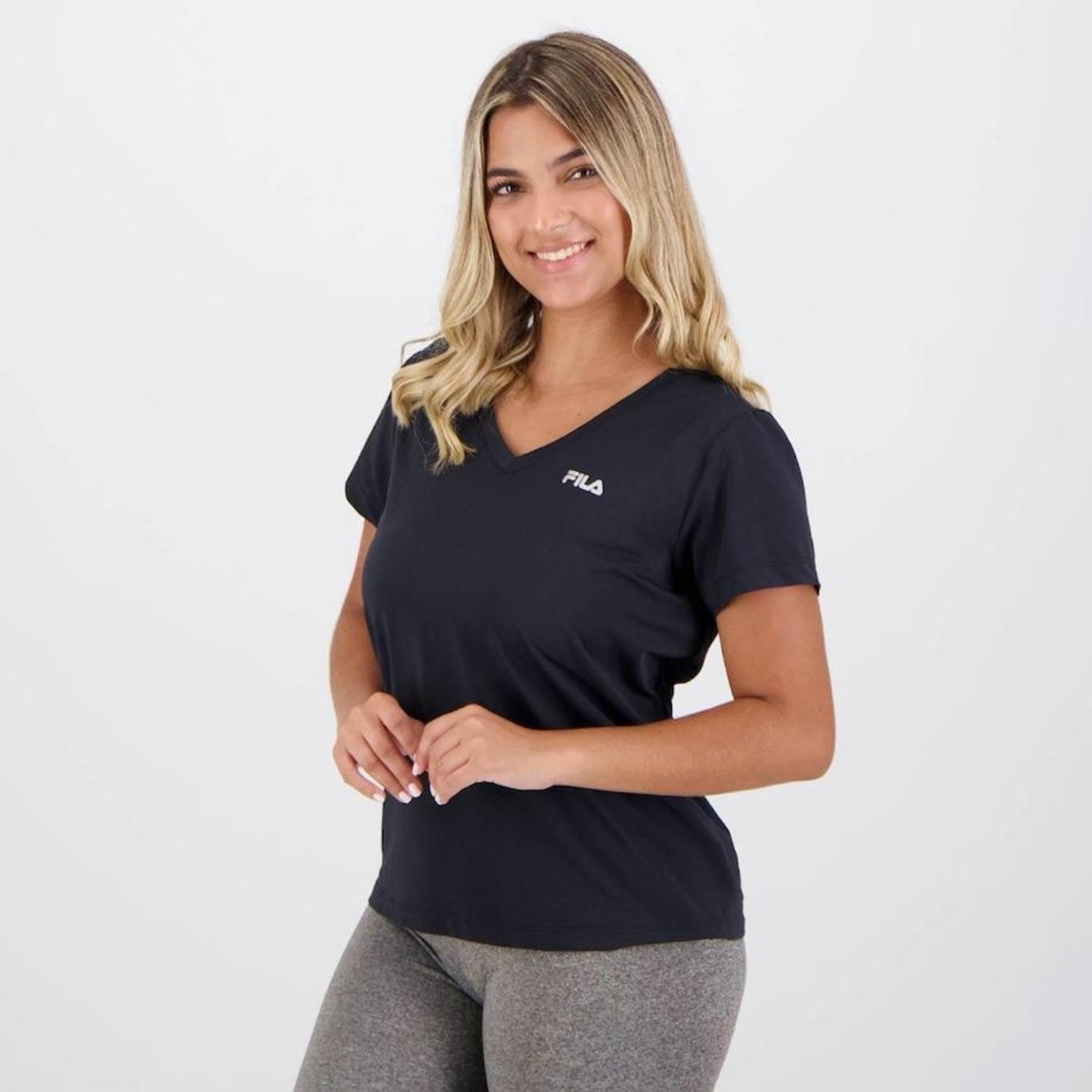 Camiseta Fila Basic Freedom - Feminina em Promoção | Centauro