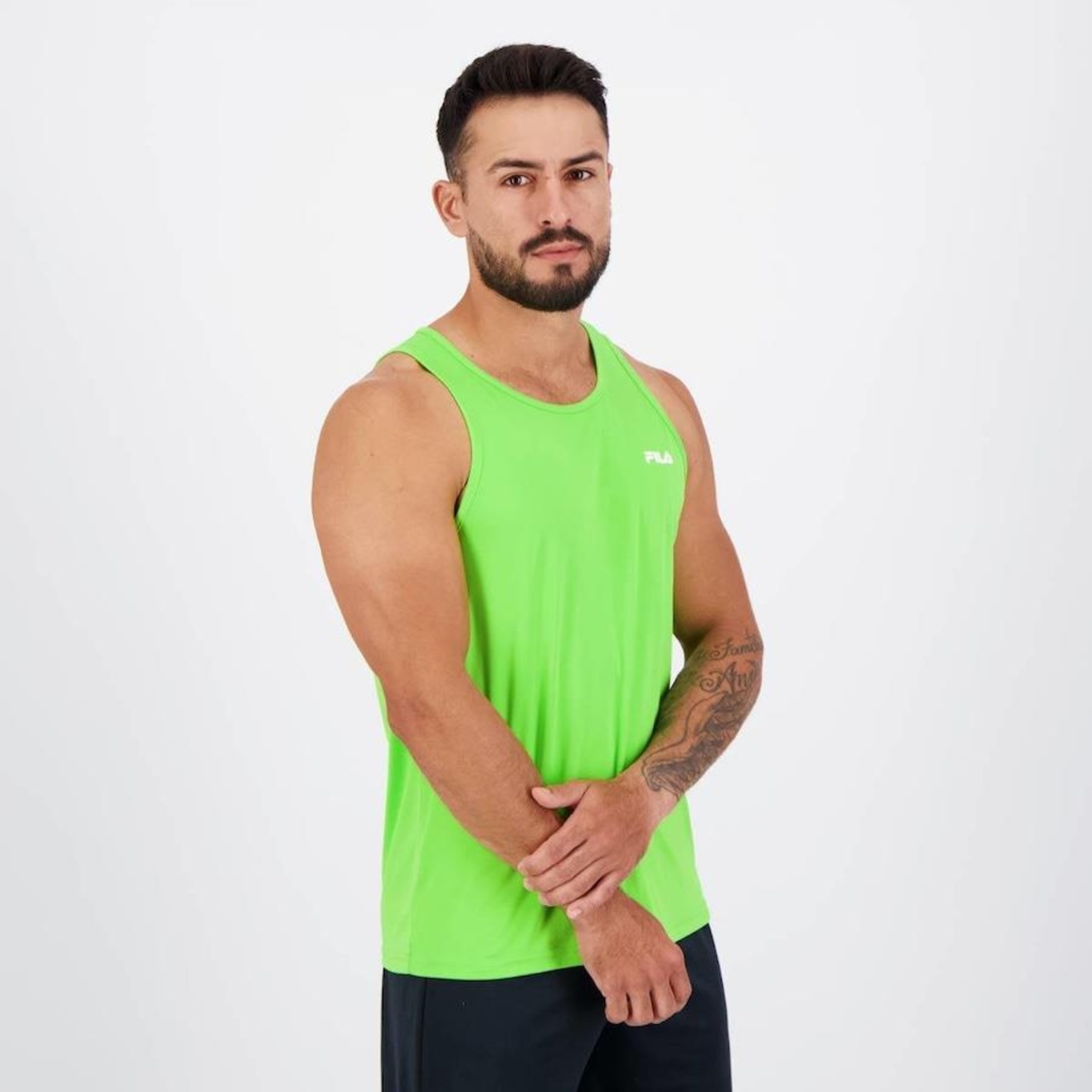 Camiseta Regata Fila Basic Sports Polygin - Masculina | Centauro
