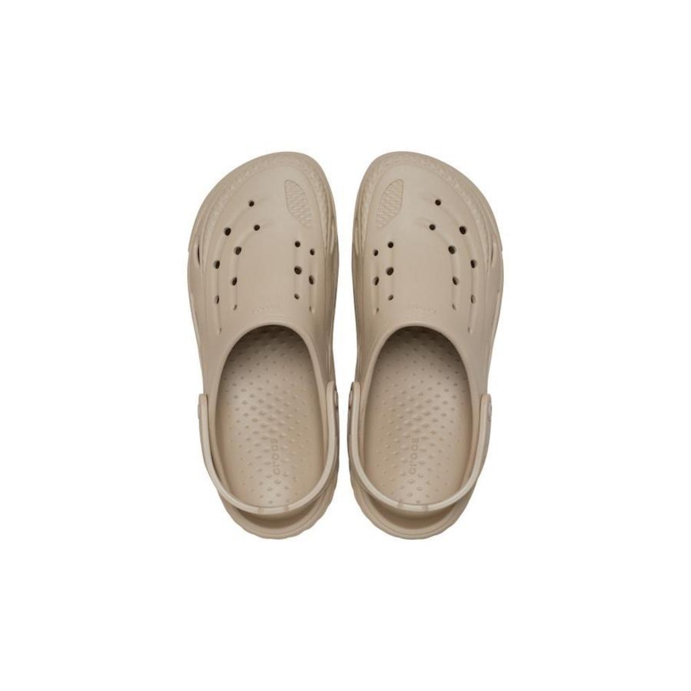Sandália Crocs Off Grid Clog Cobblestone - Unissex em Promoção | Centauro