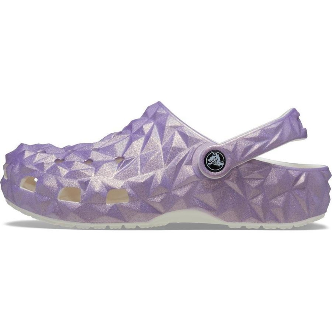 Sandália Crocs Classic Iridescent Geo Clog - Feminino | Centauro