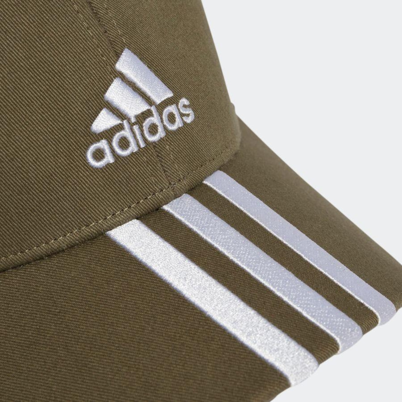 Boné Aba Curva adidas Baseball Sarja Algodão 3-Stripes - Strapback - Adulto | Centauro