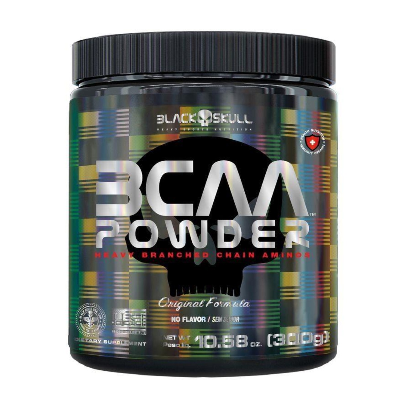 Bcaa Powder - Aminoácidos - 300G - Black Skull | Centauro