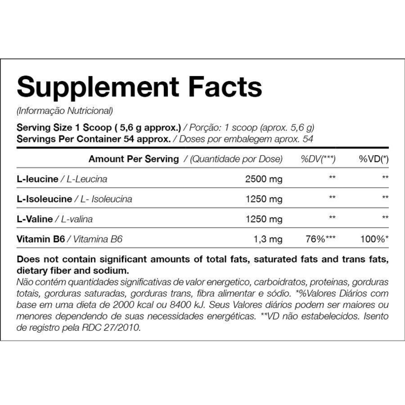 Bcaa Powder - Aminoácidos - 300G - Black Skull | Centauro