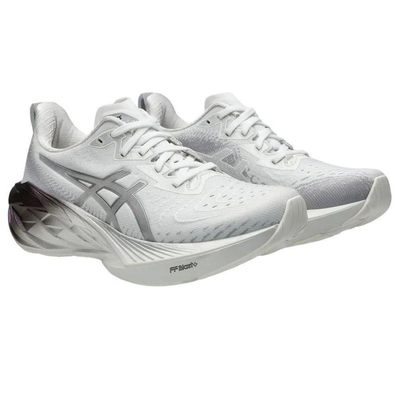Tênis ASICS Novablast 4 Platinum Feminino | Centauro