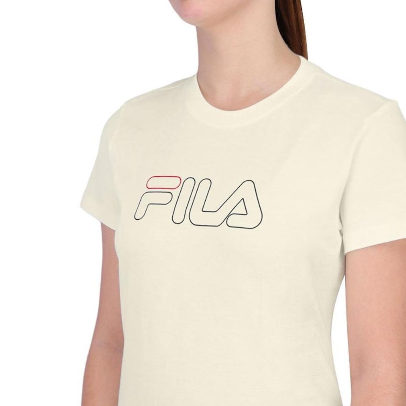 Camiseta Fila Outline - Feminina | Centauro