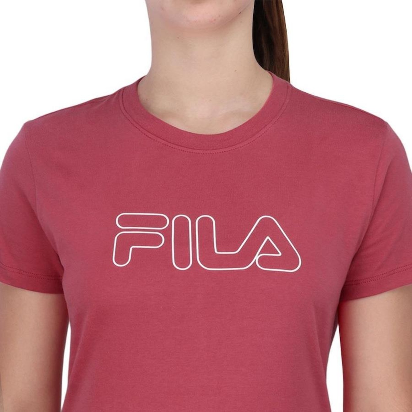 Camiseta Fila Outline - Feminina | Centauro