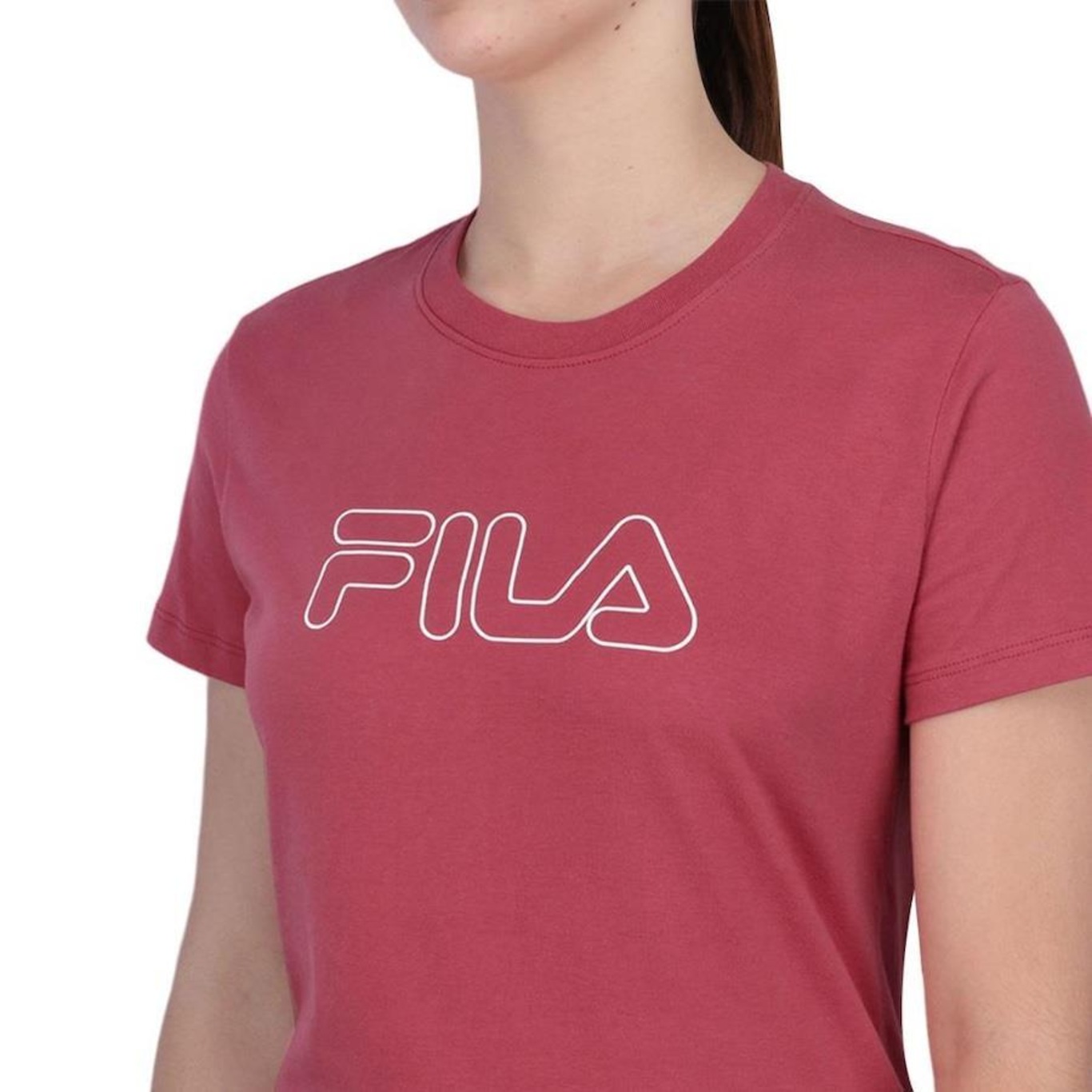 Camiseta Fila Outline - Feminina | Centauro