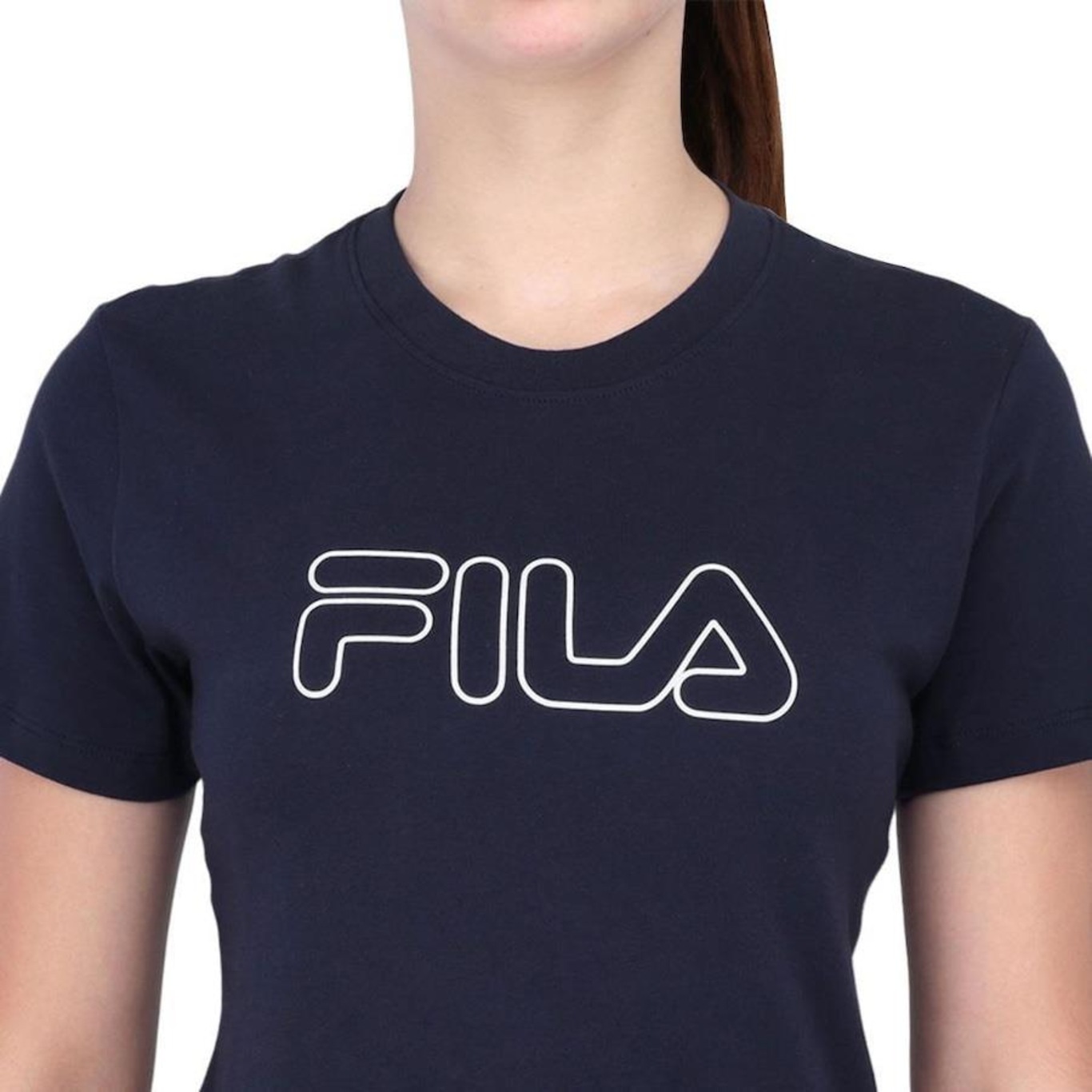 Camiseta Fila Outline - Feminina | Centauro