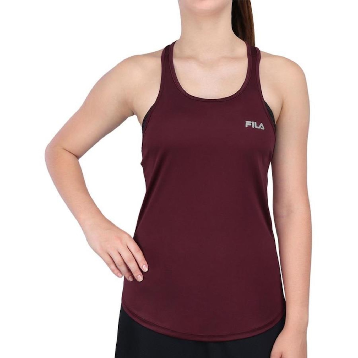 Camiseta Regata Fila Basic Sports Polygin - Feminina | Centauro