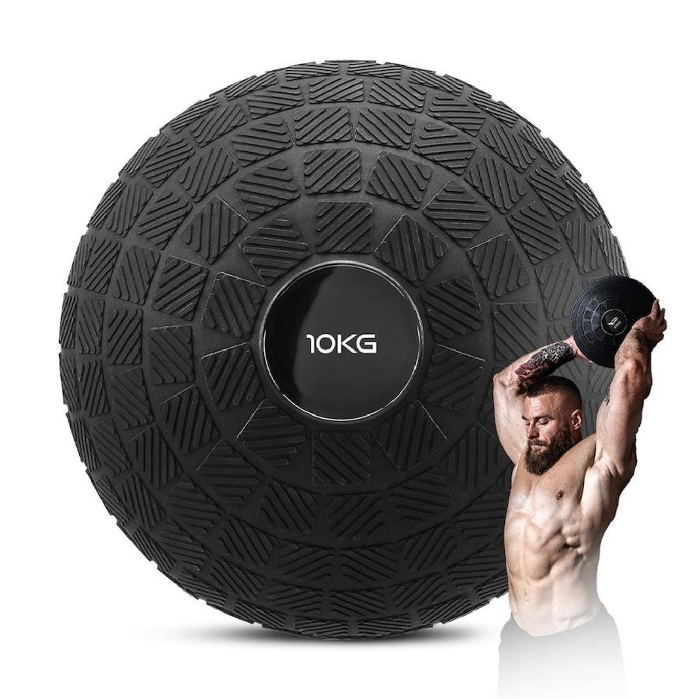 Slam Ball Power Grip Para Cross Funcional Bola Peso 10Kg | Centauro