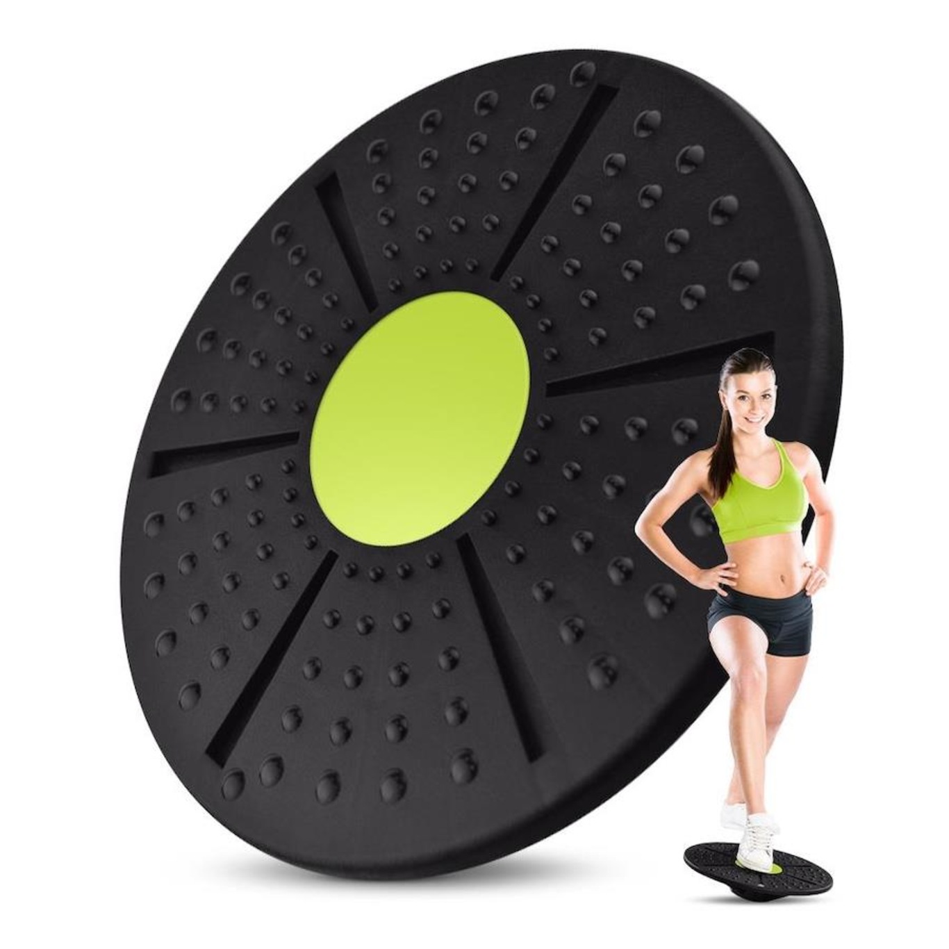 Disco De Equilíbrio Rígido 39Cm Fisio Fitness Pilates Core | Centauro