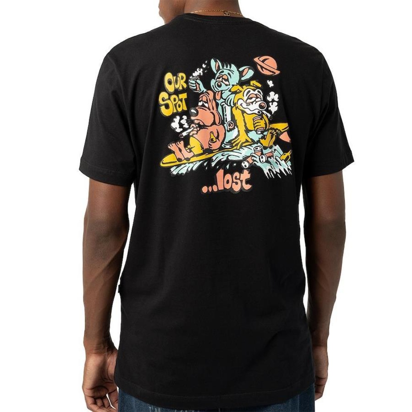 Camiseta Lost Party Wave - Masculina em Promoção | Centauro
