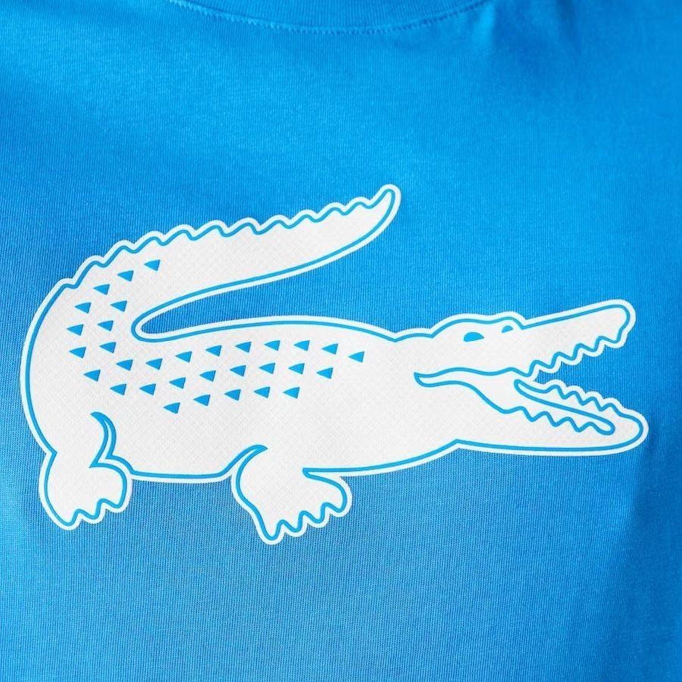 Camiseta Sport Big Croco Azul - Lacoste - Lacoste | Centauro