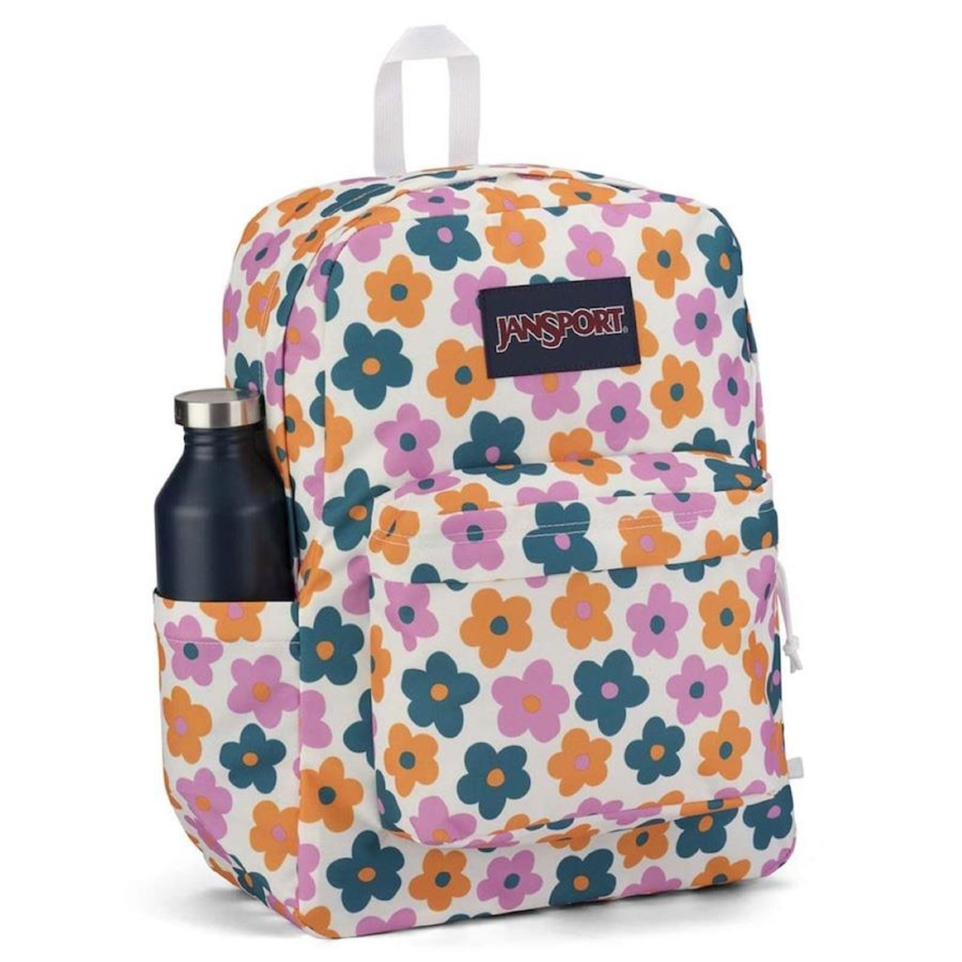 Mochila Jansport Superbreak Funky Floret - 26 Litros | Centauro