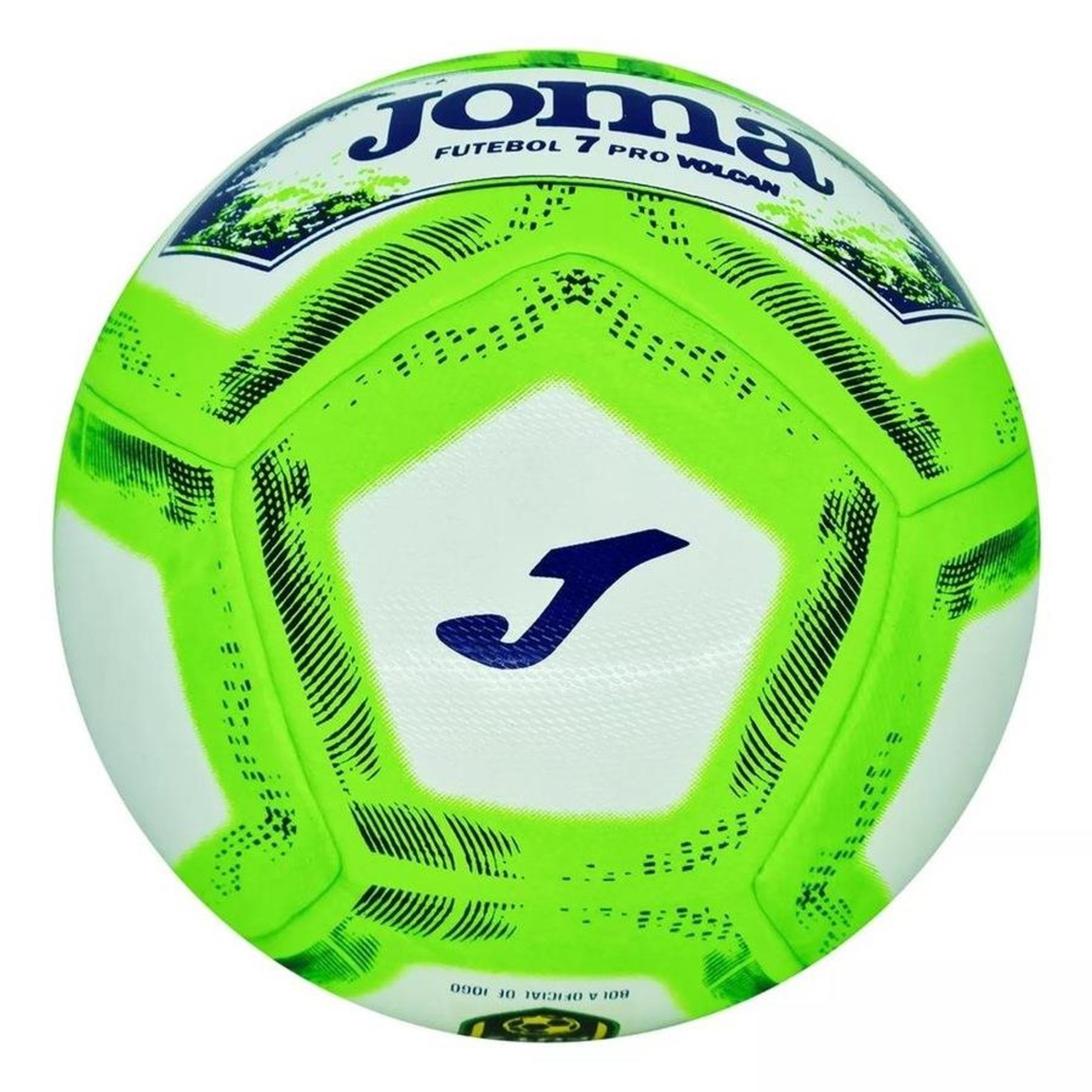Bola De Futebol Society Joma 7 Pro Volcan Selo F7B Oficial em Promoção ...