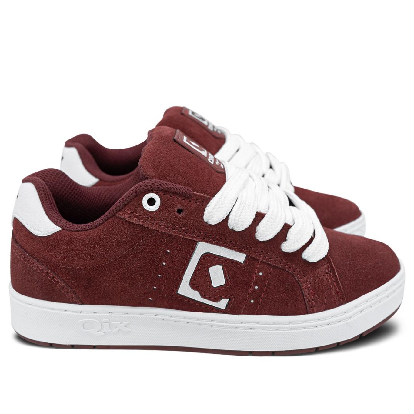 Tênis Qix Combat Suede Bordo - Adulto | Centauro