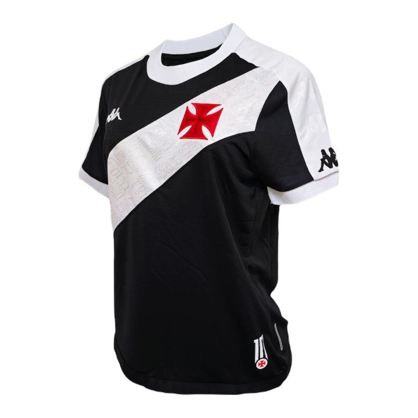 Camisa 1 Vasco da Gama Baby Look Kappa 2024 Dinamite Eterno - Feminina ...