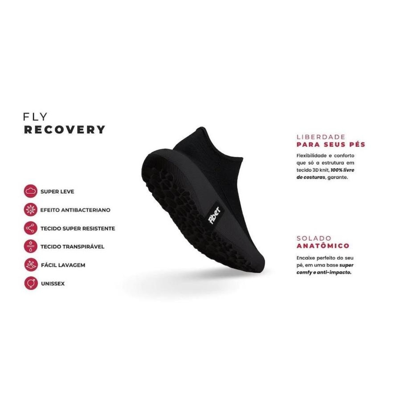 Tênis Fiber Fly Recovery - Unissex | Centauro