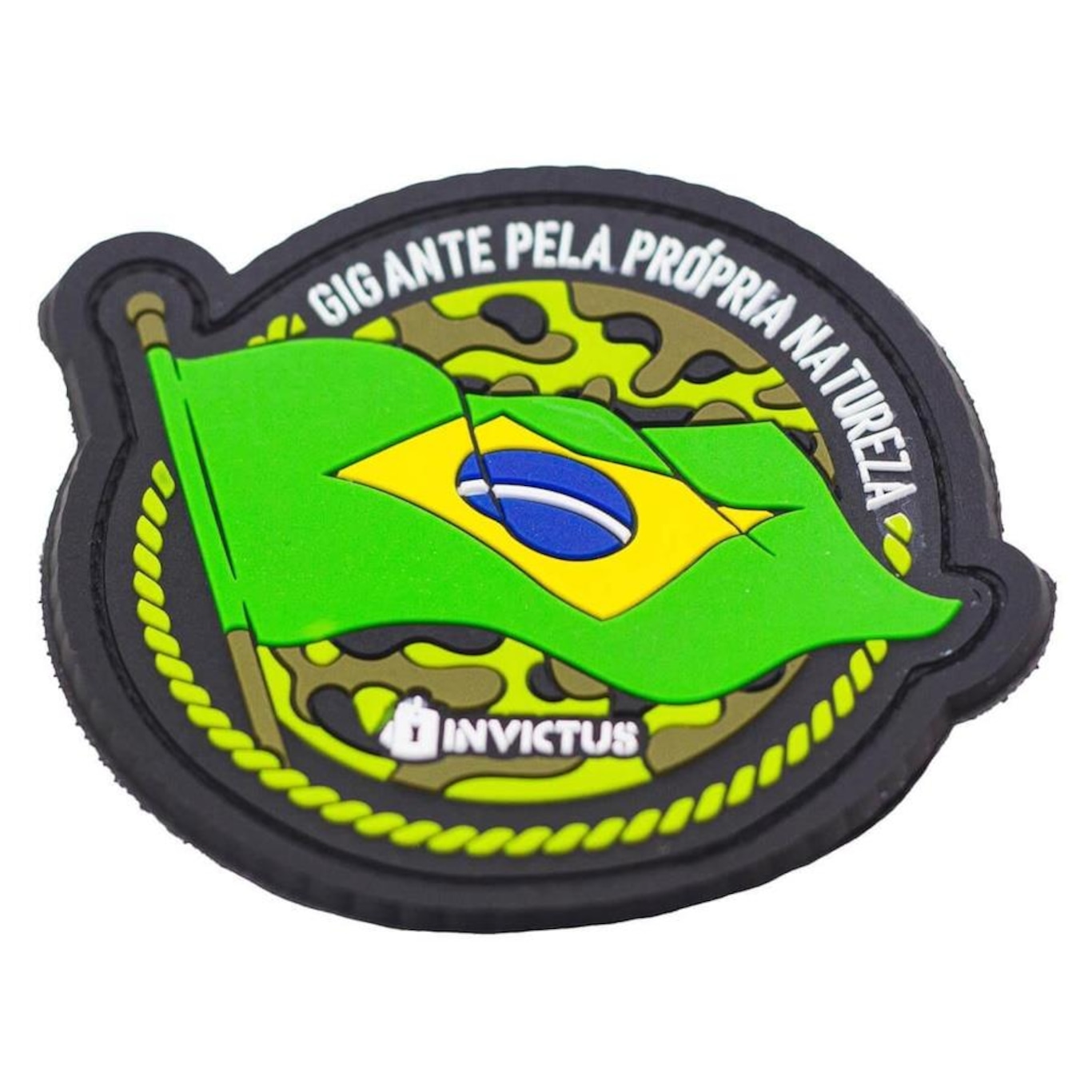 Patch Emborrachado Invictus Gigante Pela Própria Natureza | Centauro