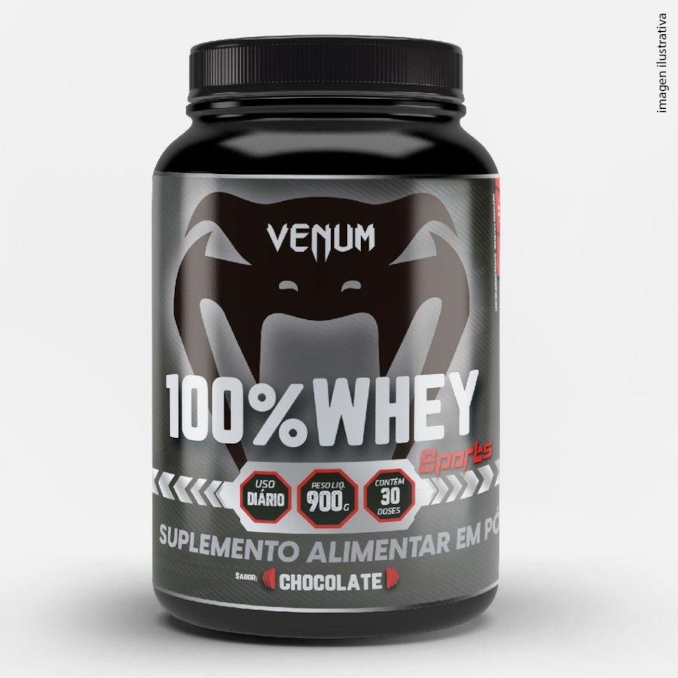 Whey 100% Venum Chocolate - 900G | Centauro