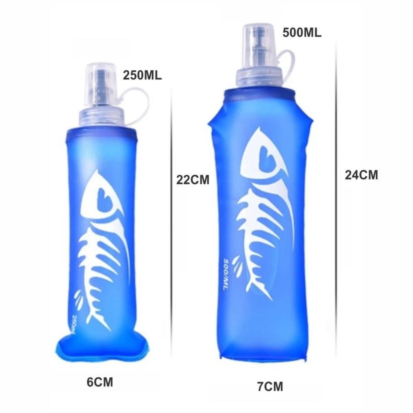 Squeeze Silicone Soft Leve Dobrável 250Ml Aonijie | Centauro