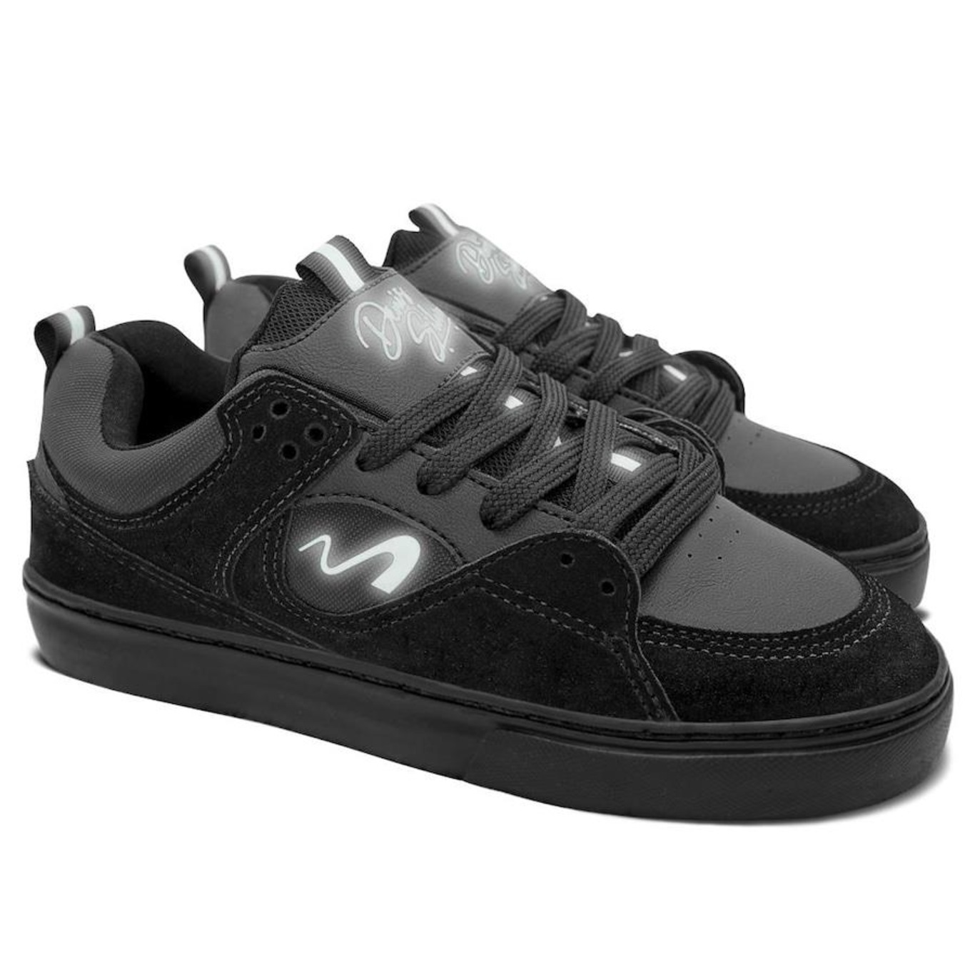 Tênis Tesla Fusion All Black Reflect - Unissex | Centauro