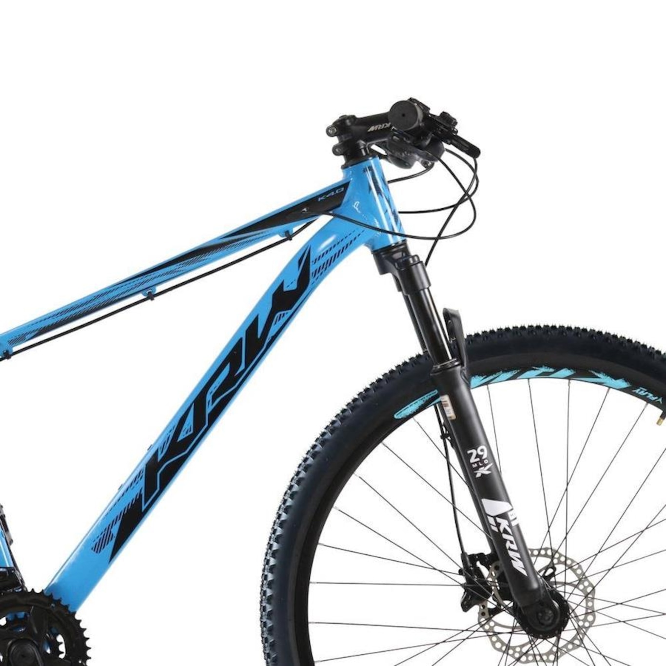 Bicicleta Aro 29 Krw Alumínio 27 Velocidades Freio Hidráulico Suspensão ...