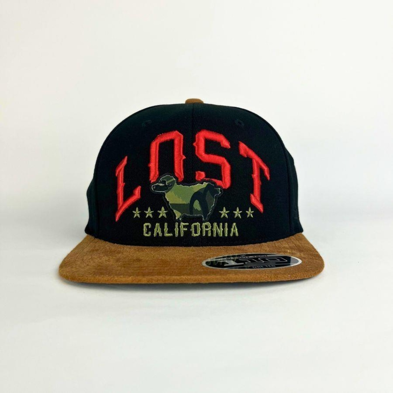 Boné Aba Reta Lost Fitão California - Strapback - Adulto | Centauro