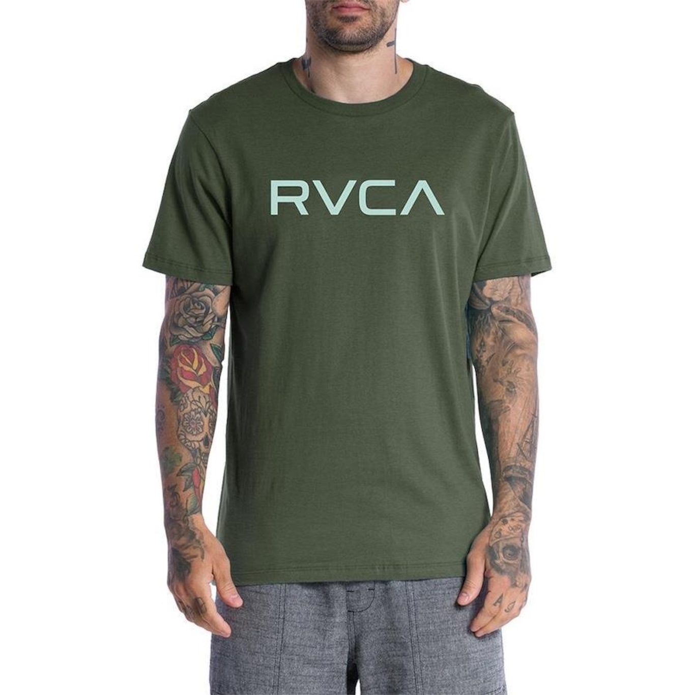 Camiseta Rvca Big Rvca Colors - Masculina em Promoção | Centauro