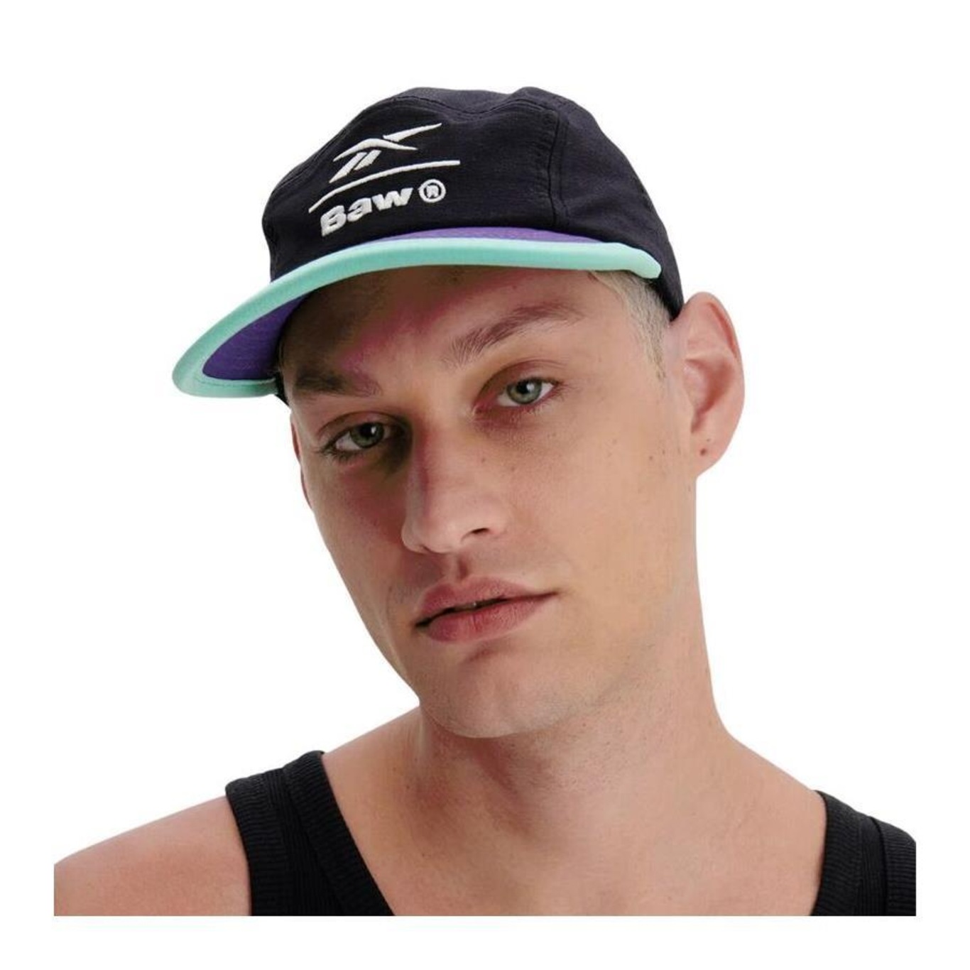 Boné Aba Reta Baw Clothing Five Panel X Reebok - Strapback - Adulto ...