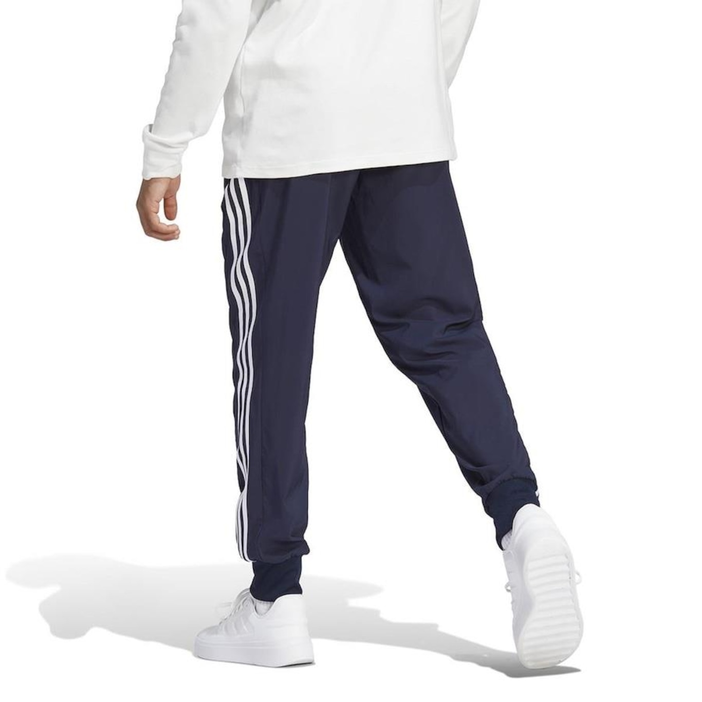 Calça adidas Barra Afunilada Aeroready Essentials 3-Stripes - Masculina ...