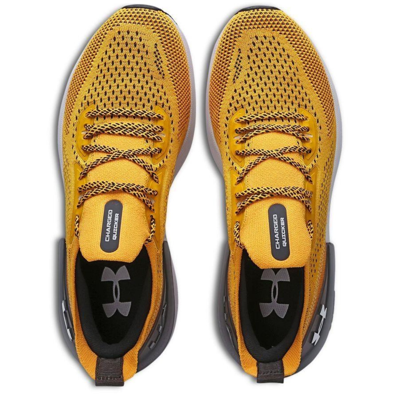 Kit 1 Tênis Under Armour Charged Quicker e 3 Pares de Meia Cano Alto ...