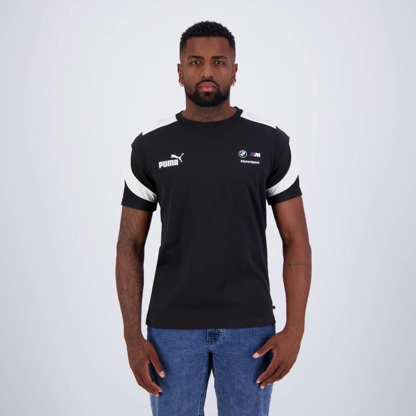 Camiseta Puma Bmw Motorsport Mt7+ Logo - Masculina em Promoção | Centauro