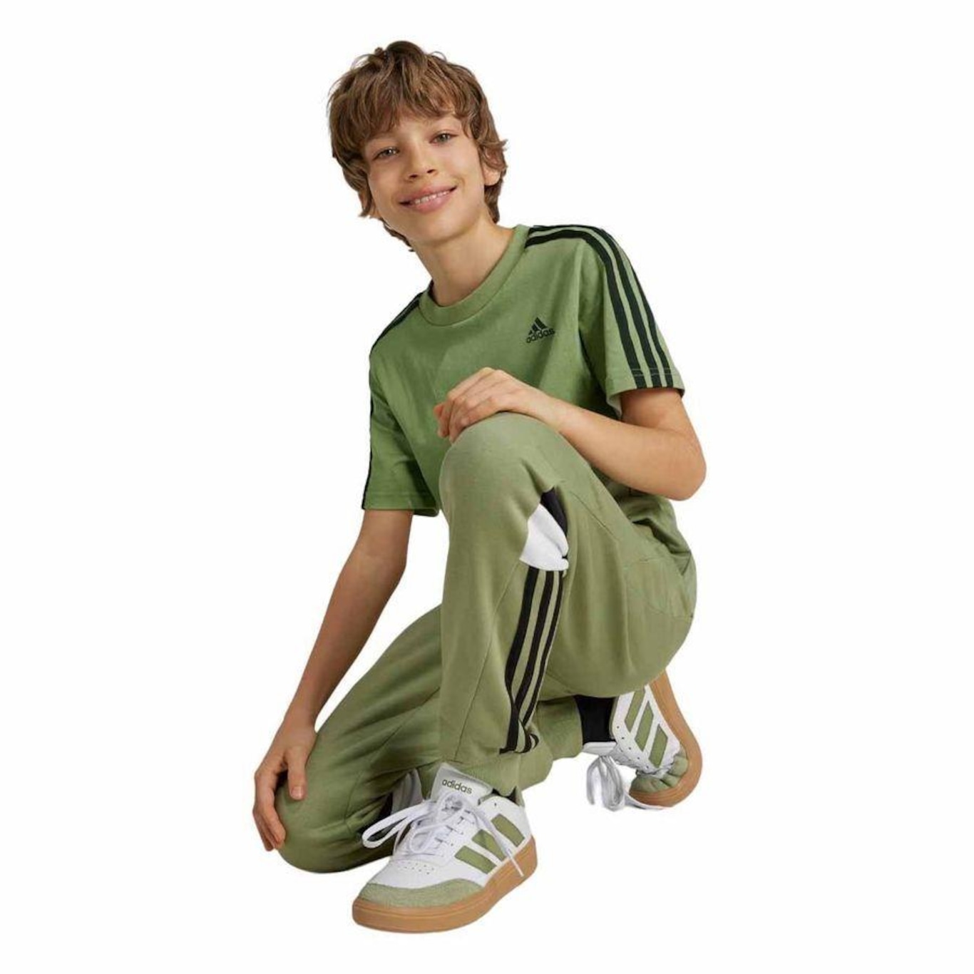 Camiseta adidas 3 Stripes - Infantil | Centauro