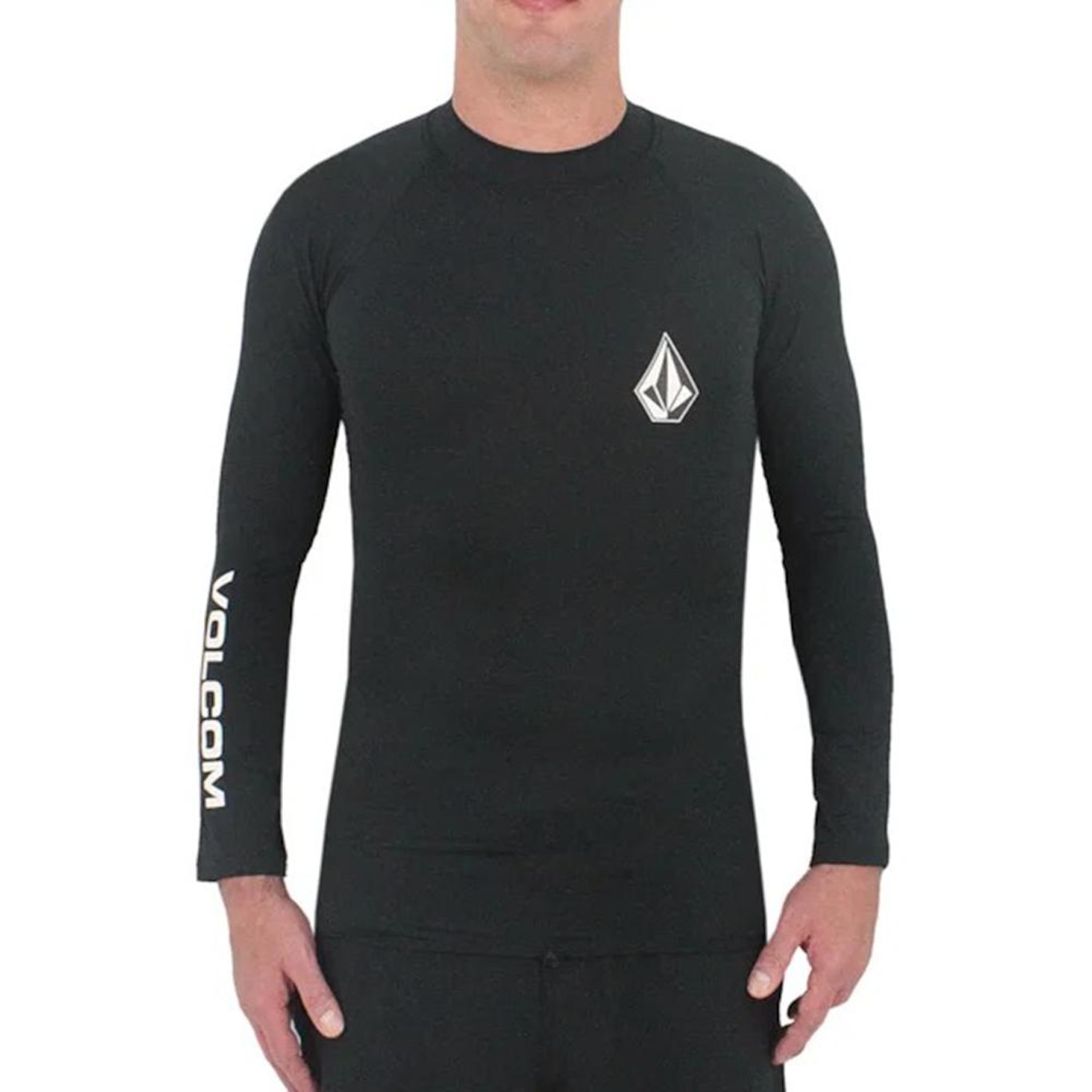 Camisa Lycra Volcom Manga Longa Lido Solid SM25 - Masculina em Promoção ...