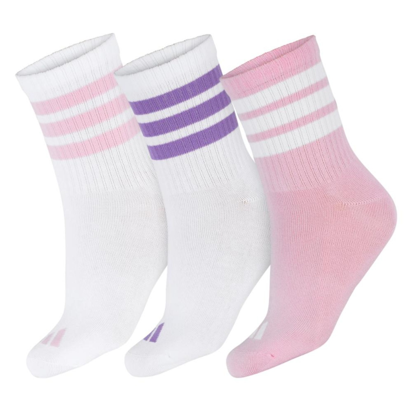 Meia adidas Canelada Kids 31 ao 33 - Pack com 3 Pares - Infantil | Centauro