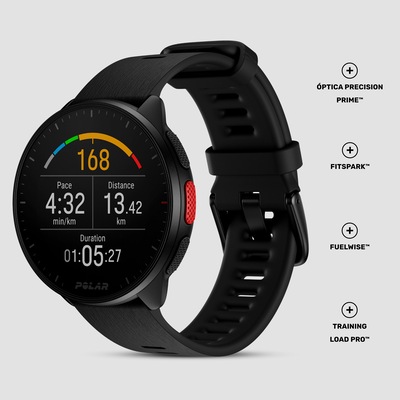Relógio de corrida com GPS Polar Pacer - Centauro