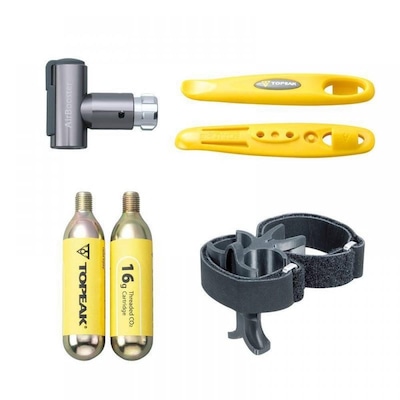 Kit de Enchimento de Pneus Gatilho CO2 Topeak AirBooster Race Pod X - Centauro
