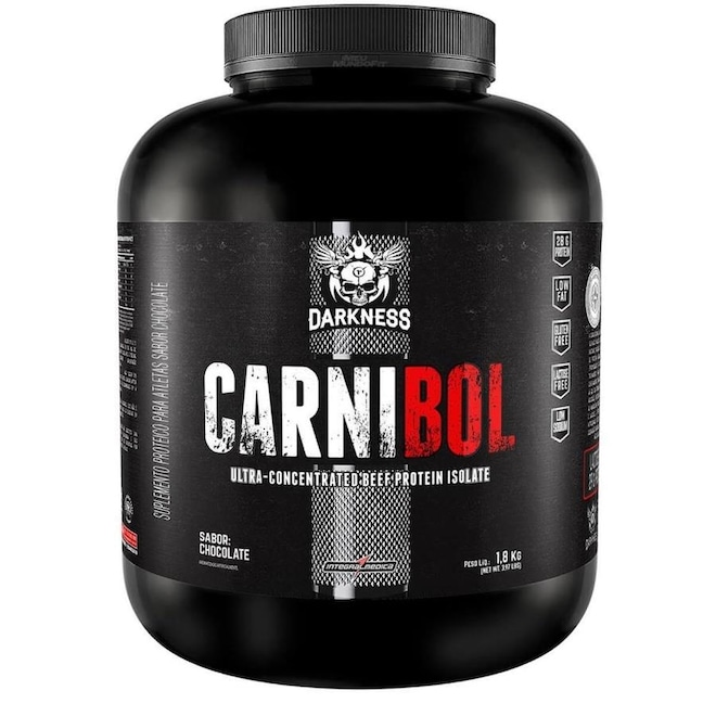 Carnibol Isolado Hidrolisado Protein Proteina Carne 1,8kg Chocolate ...