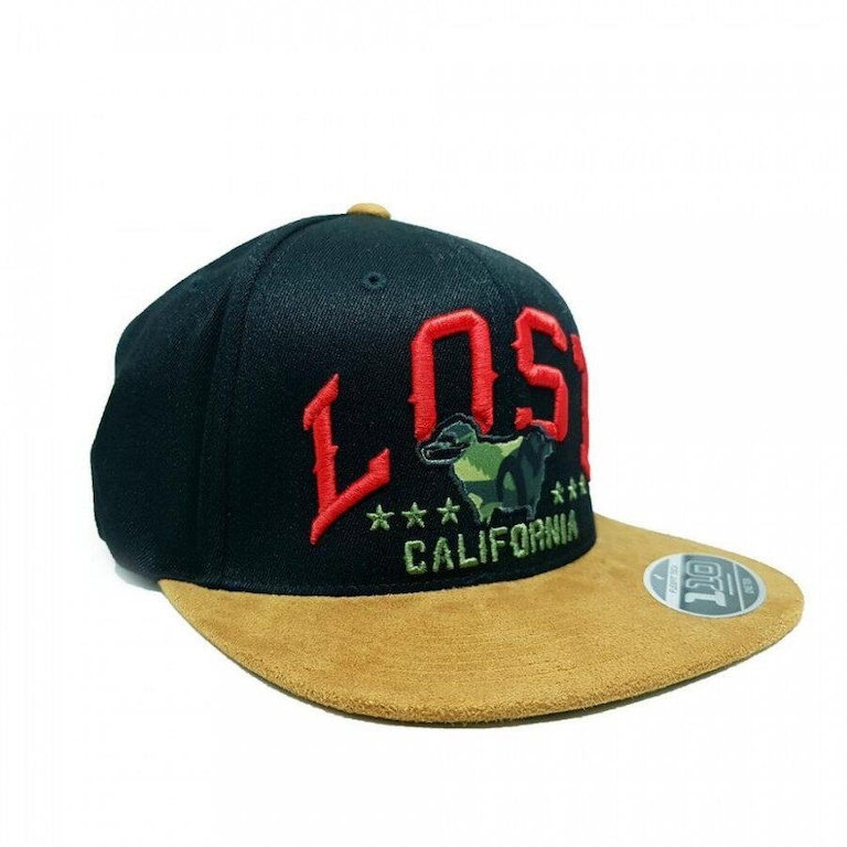 Boné Aba Reta Lost Califórnia - Strapback - Adulto | Centauro