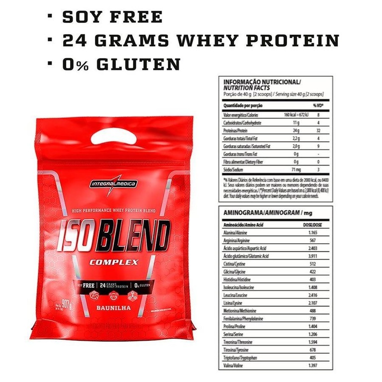 Iso Blend Integralmedica - 907g | Centauro