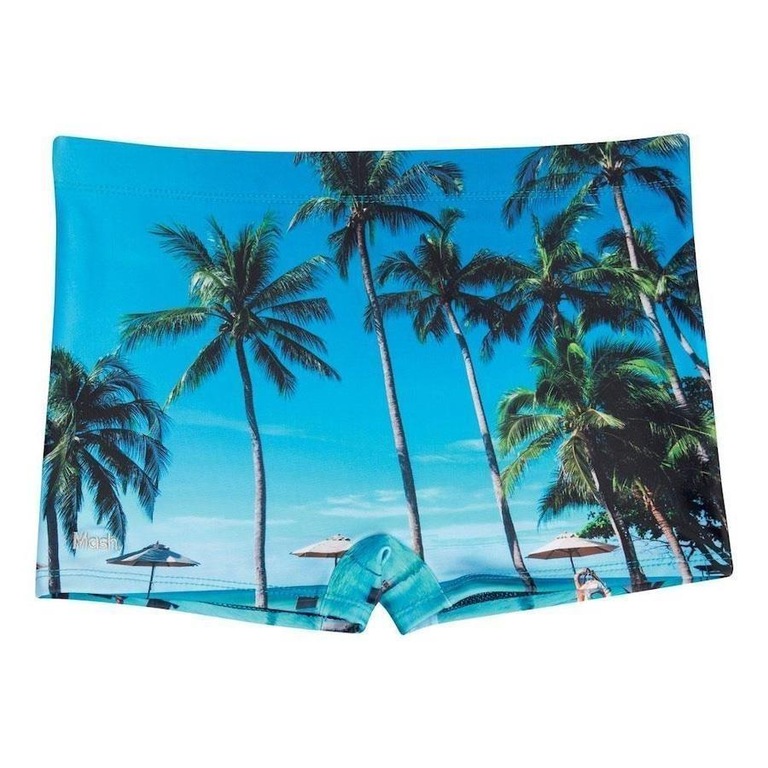 Sunga Boxer Mash Estampada Natural View - Adulto | Centauro