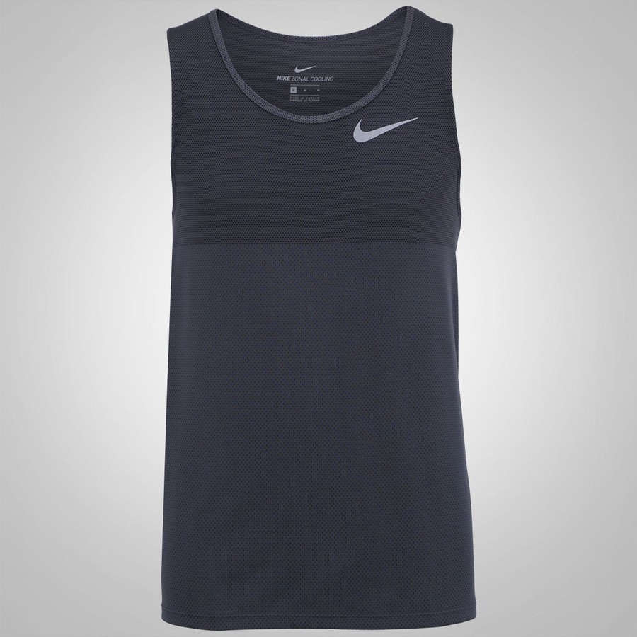 Camiseta Regata Nike Zonal Cooling Relay Running Masculina