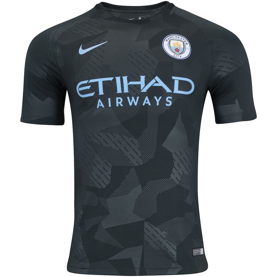 Camisa Manchester City III 17/18 Nike - Torcedor