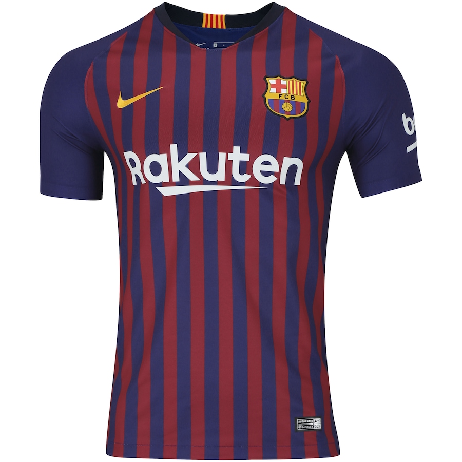 Camisa Barcelona I 18/19 Nike - Masculina - Centauro